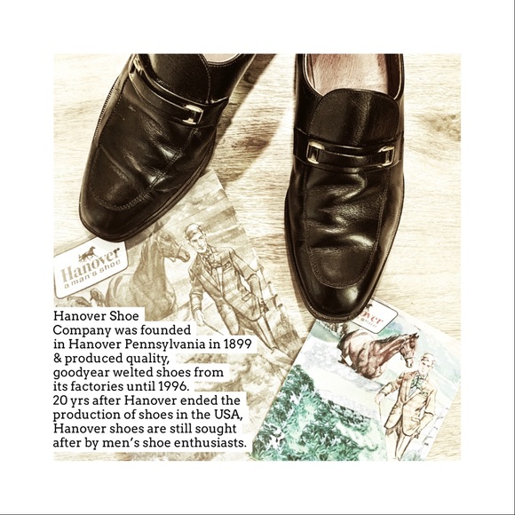 Hanover | Shoes | Rare Hanover Vintage Double Dring Horsebit Loafer ...